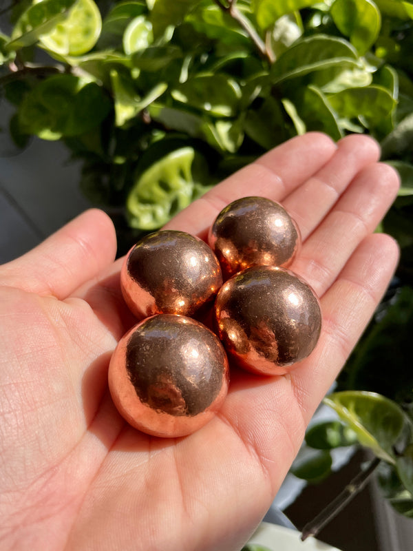 Copper Ore Sphere ~ Small - Sugar Studio Crystals